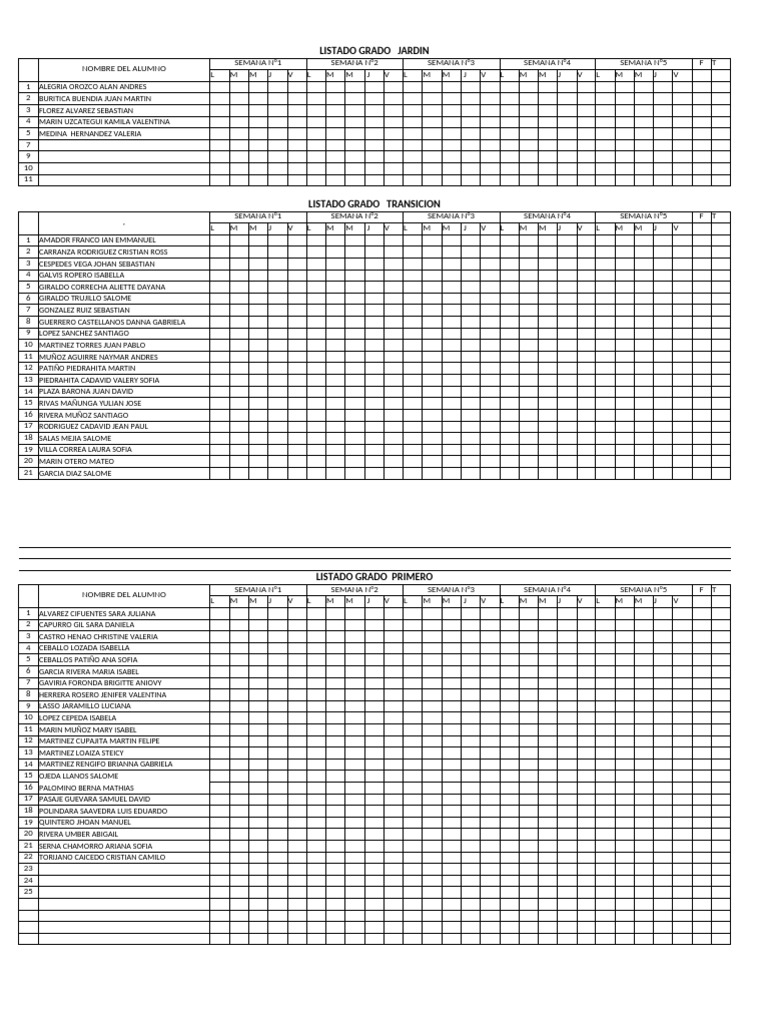 Asistenciales y Calificador 2026 MMMMMMMMMM | PDF