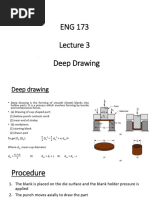 Deep Drawing Process and Calculations | PDF | Materials | Secondary ...