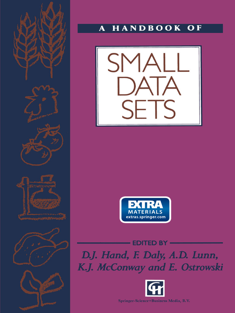 A Handbook of Small Data Sets (D. J. Hand, F. Daly, A. D. Lunn Etc ...