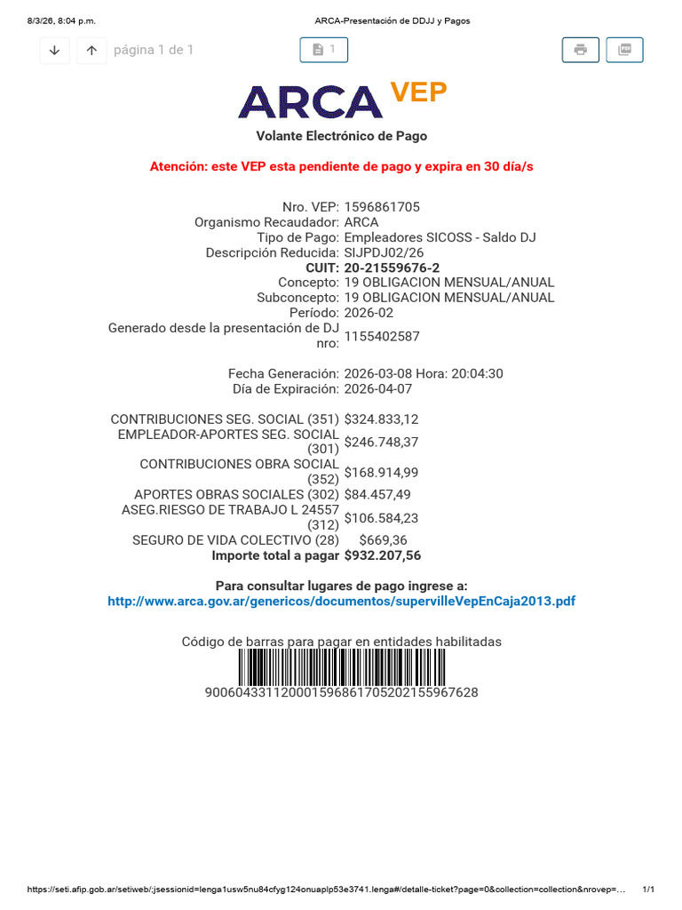 Vep 931 02-2026 | PDF