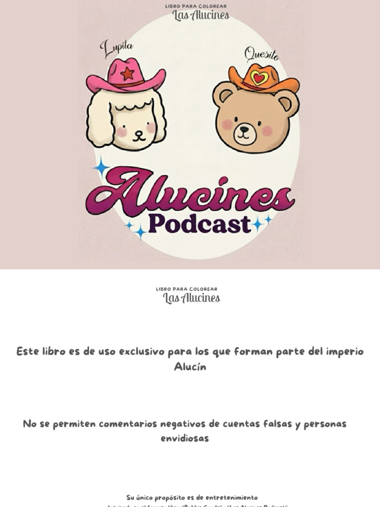 Libro de Colorear Las Alucines | PDF