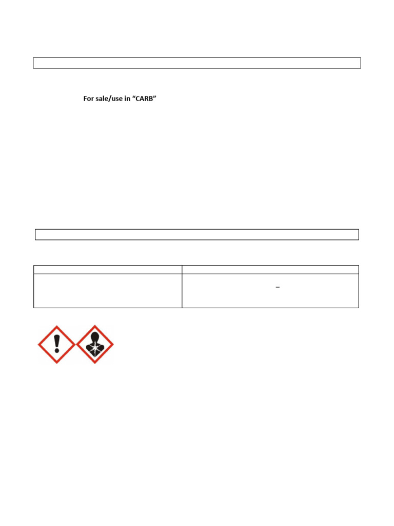 CROWN Paint Thinner Substitute | PDF | Occupational Safety And Health ...
