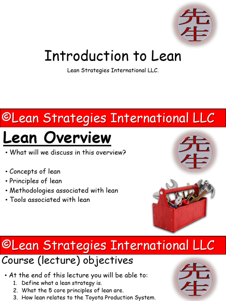 Overview+of+Lean+Part+1+ +students | PDF