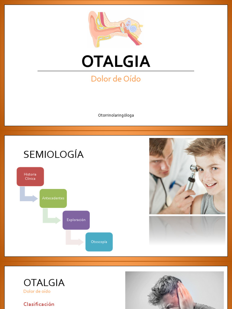 Otalgia | PDF | Enfermedades y trastornos | Especialidades Medicas