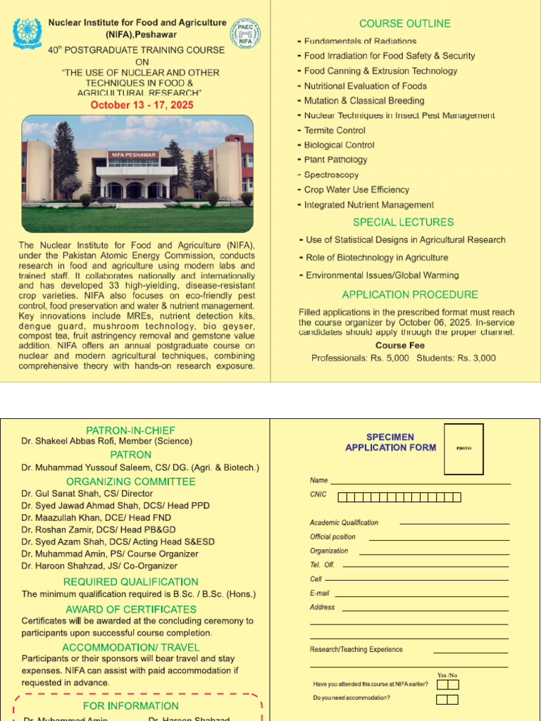 40th PGTC Brochure 2025 | PDF