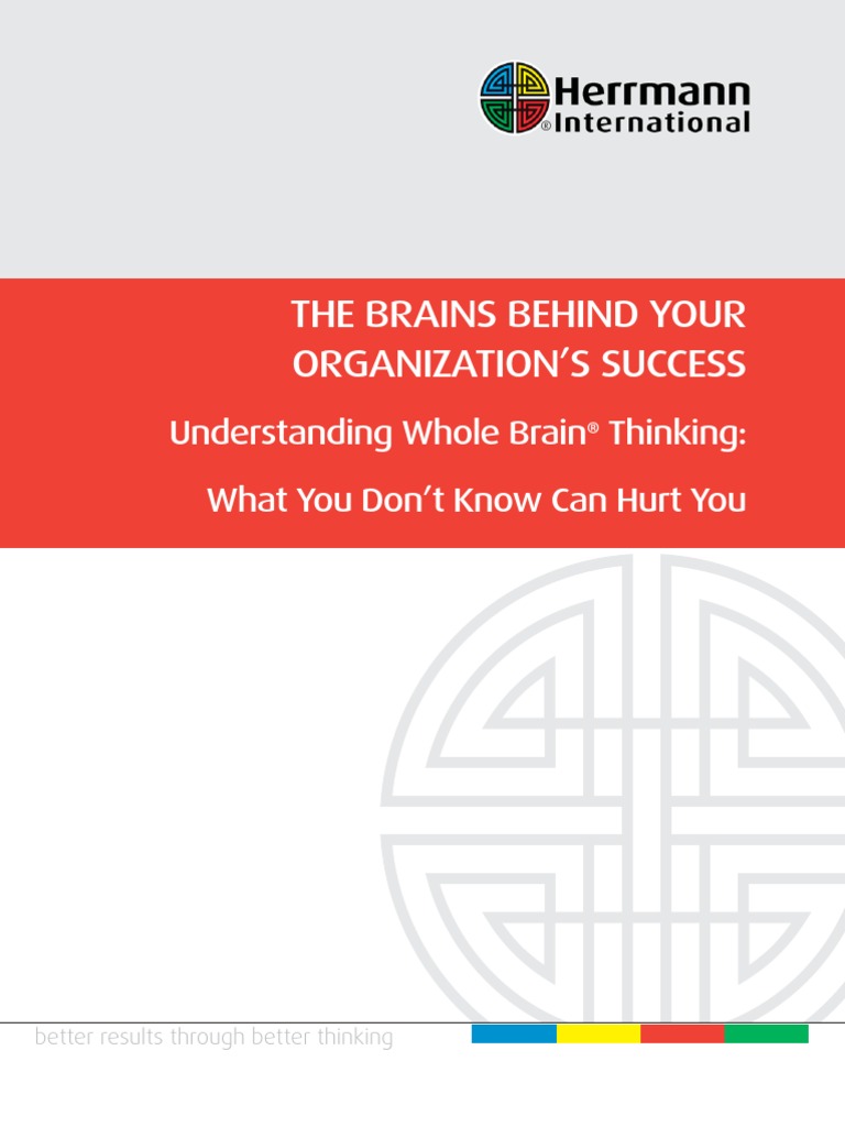 The Brains Behind Your Organization'S Success: Understanding Whole ...