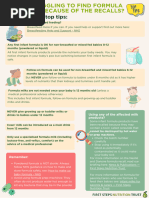 Preparing NAN Pelargon Formula Guide | PDF | Infant Formula | Milk