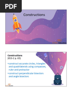 Compass and Straightedge Constructions | PDF | Triangle | Circle