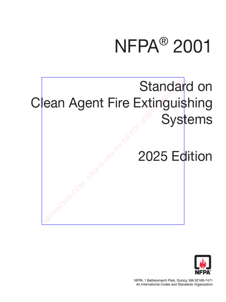 Nfpa 2001 2025 | PDF | Patent
