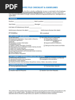 Essential 201 Files Documentation Checklist | PDF