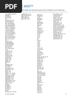 Oxford 5000 Word List for Learners | PDF