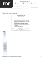 2025 AMC 10A Problem Set and Solutions | PDF | Real Number | Triangle