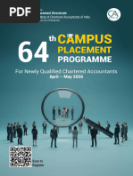 CMA Campus Placement April-May 2025 | PDF | Management Accounting ...