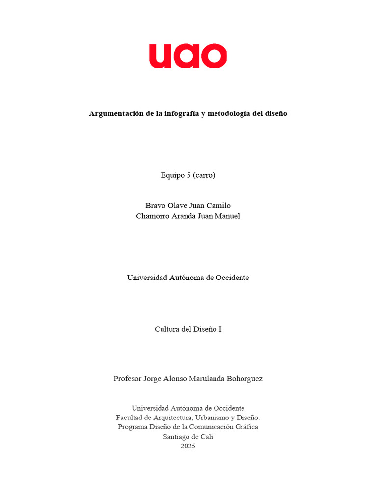 Argumentación de La Infografía AVANCE | PDF | Infografia | Diseño