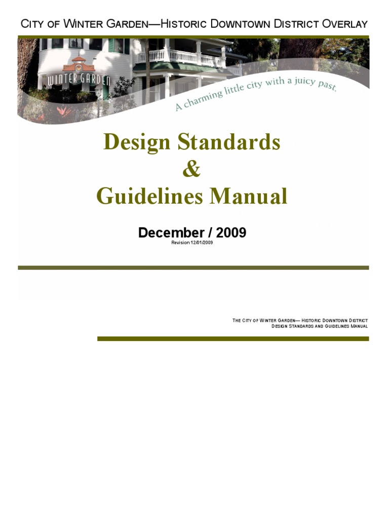 Design Standards & Guidelines Manual | PDF | Window | Roof