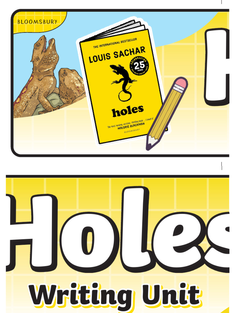 Holes Writing Unit | PDF