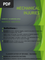 Blunt and Sharp Force Injury Classifications | PDF | Medical ...