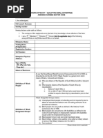 B-BBEE Sworn Affidavit Template | PDF | Affidavit | Government