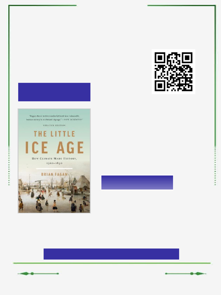 The Little Ice Age How Climate Made History 1300 1850 Brian Fagan Ebook ...