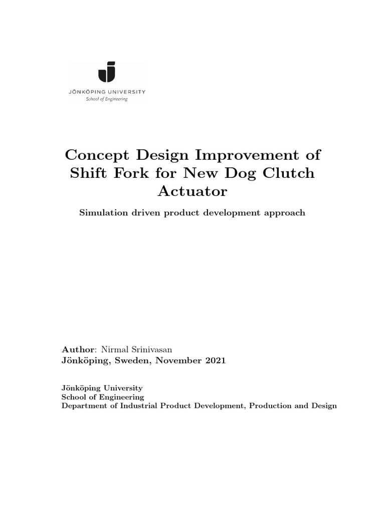 Special Fork Design | PDF