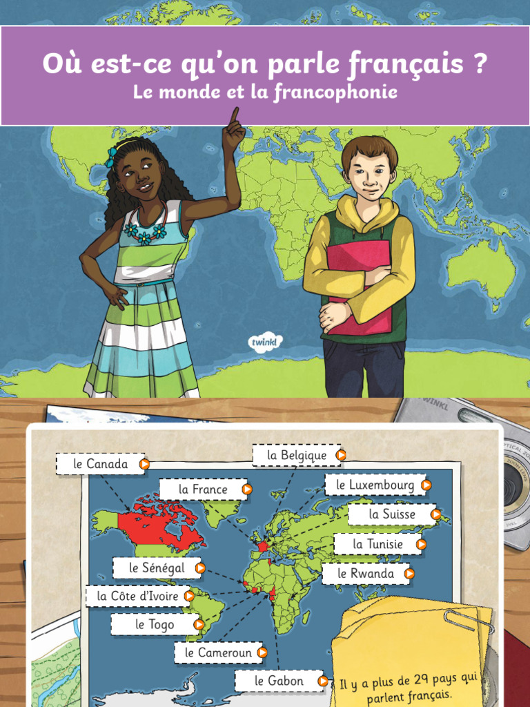 Français A1.1 - 1-12ans - Ou Est-Ce Qu'on Parle Francais | PDF