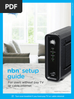 Sagemcom F@ST 5366 TN Modem User Guide | PDF | Wi Fi | Computer Network