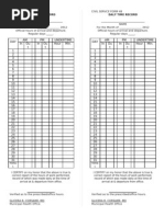 Civil Service Form No 48 | PDF