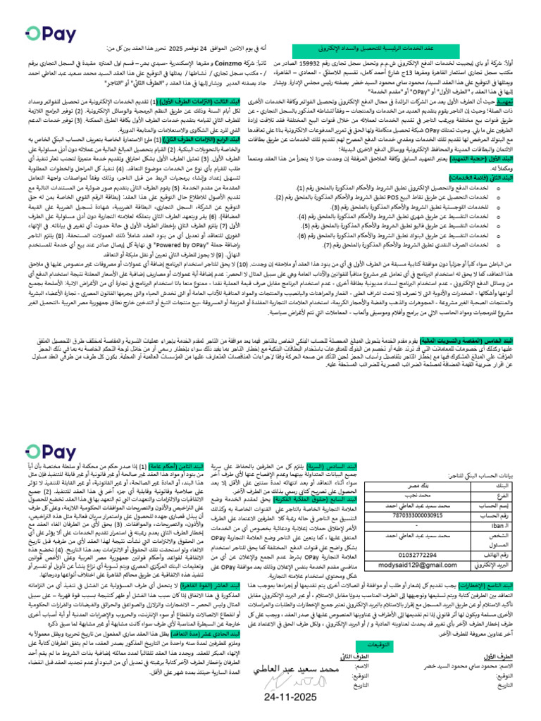 Opay PGW - Coinzmo | PDF