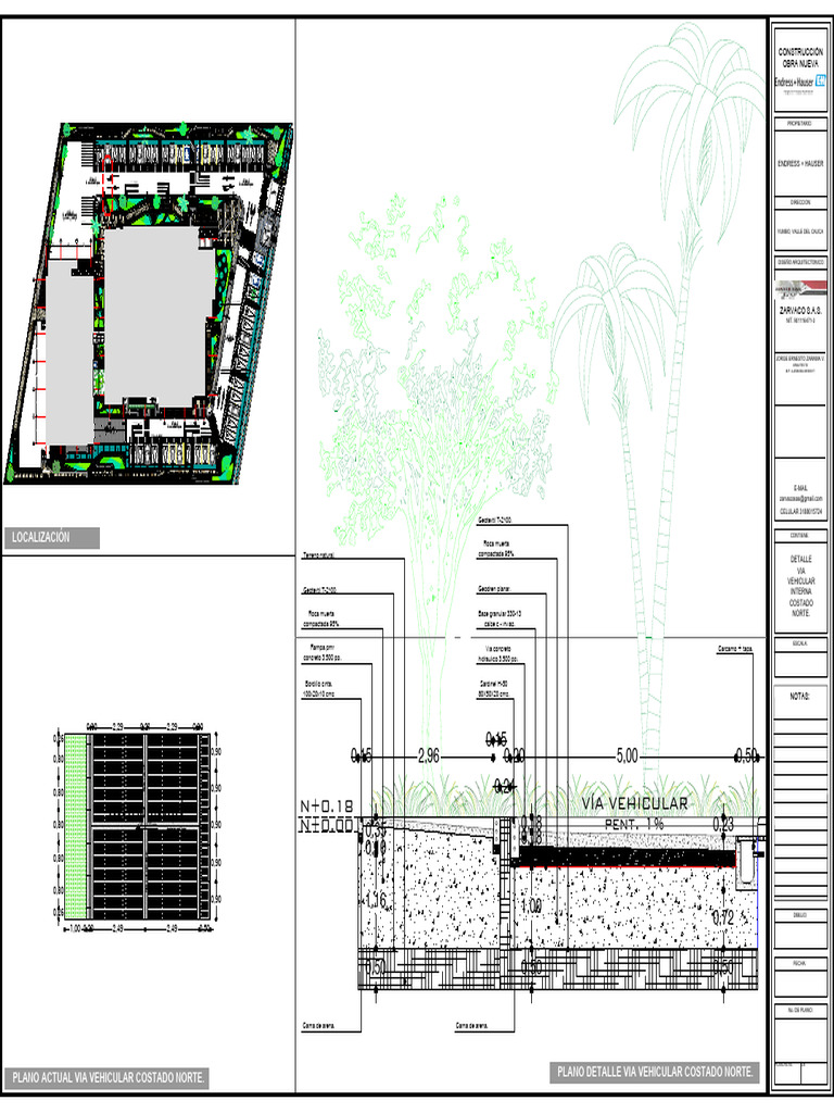 Detalle Via Norte-Modelo | PDF