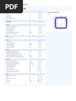 CHS 114.3 Section Properties Overview | PDF | Bending | Area