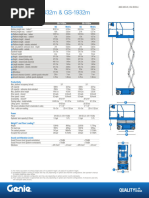 Genie GR-12, GR-15 & GR-20 Specs | PDF | Height | Length