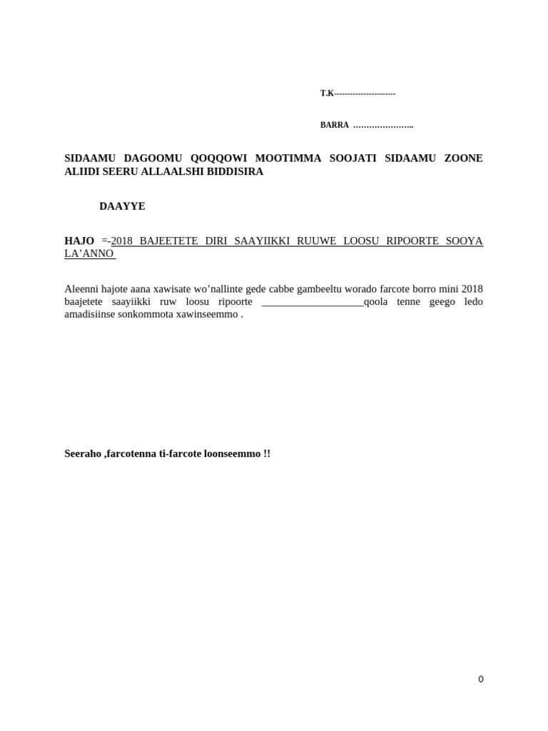 Teke 2018 2018 Sayiikki Ruuwe Report | PDF