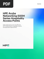 Aruba AP-535 Wi-Fi 6 Datasheet | PDF | Wi Fi | Computer Network