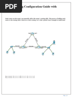 Static Routing in Packet Tracer Guide | PDF | Router (Computing) | Ip ...