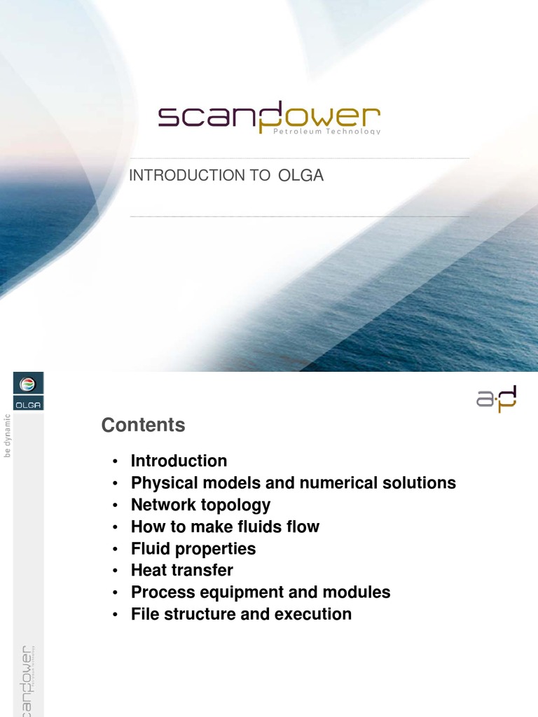 Introduction to Dynamic Multiphase Flow Simulation Using OLGA | PDF ...