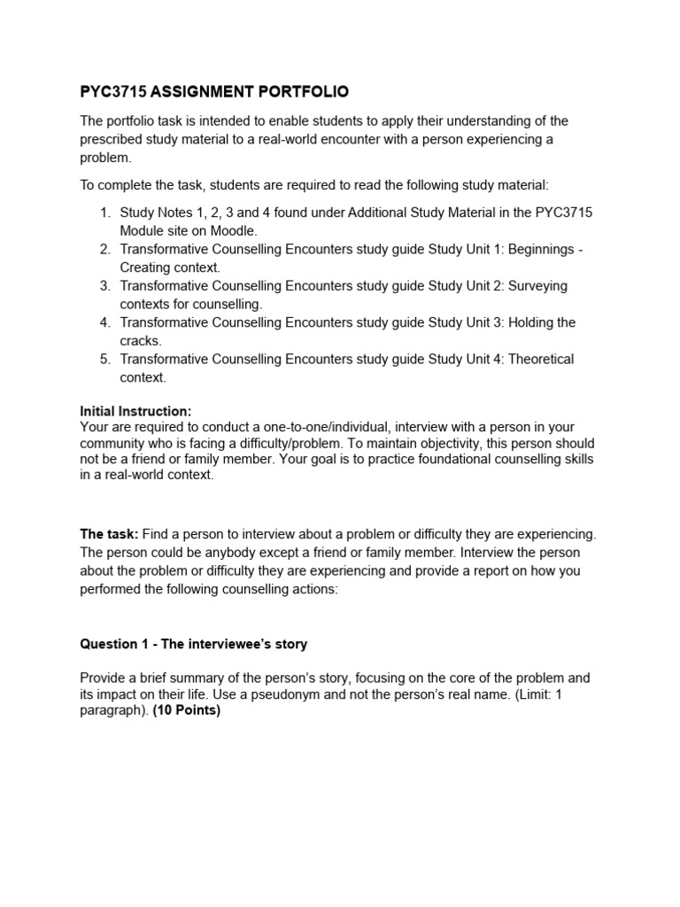 PYC 3715 Assignment 1 Portfolio 12 Feb 2026 Final | PDF | Reflexivity ...