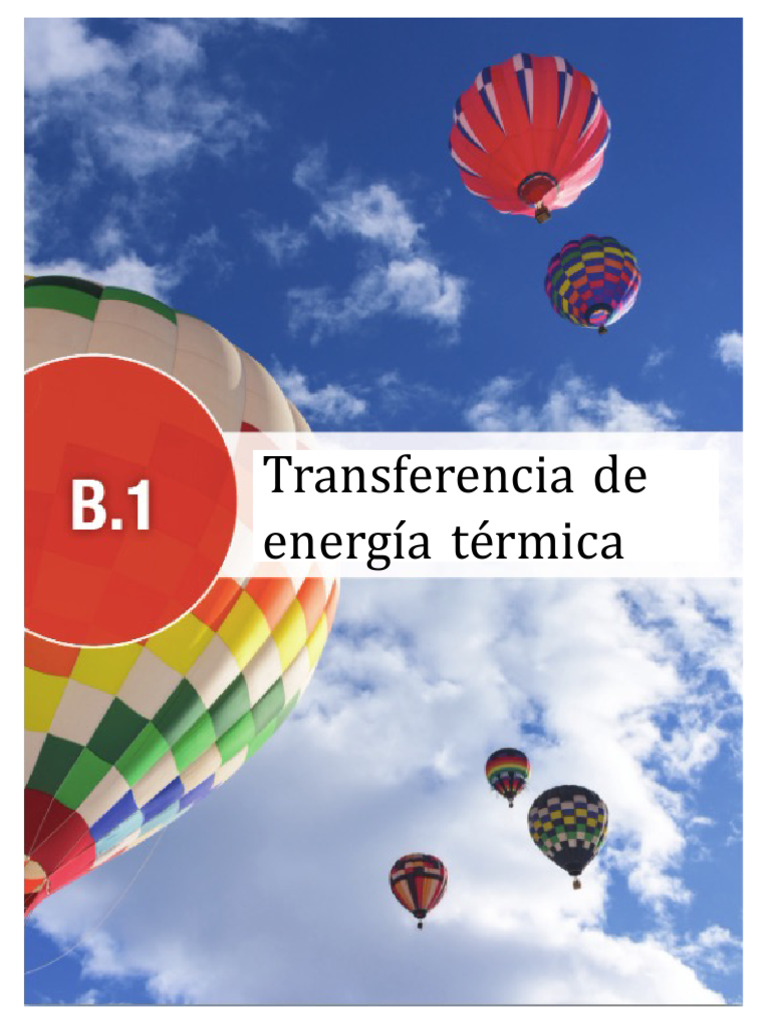 B.1 Transferencia de energía térmica (1) | PDF | Radiación ...