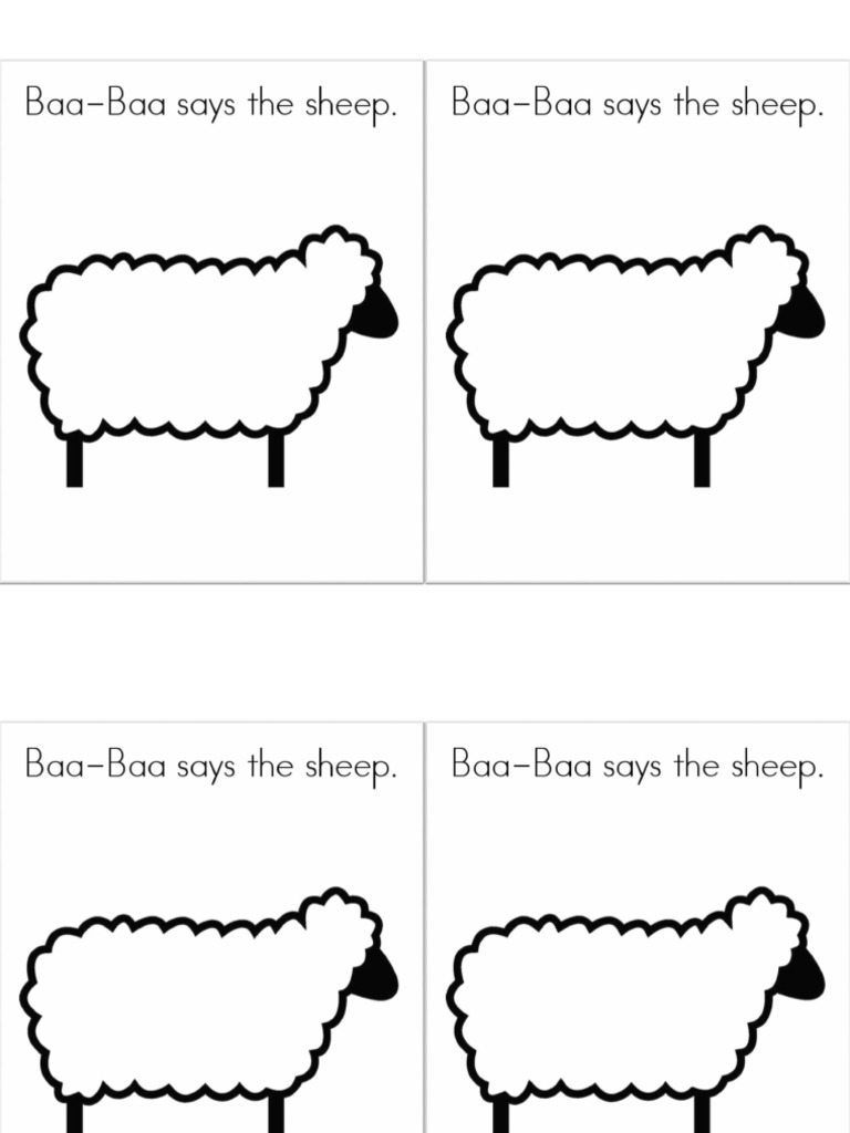 Baa Baa Says the Sheep | PDF