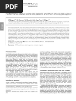 Karnofsky/Lansky Performance Status | PDF