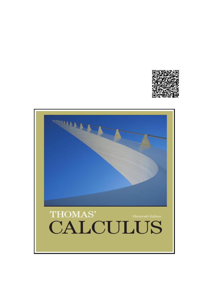Thomas Calculus 13th Edition | PDF