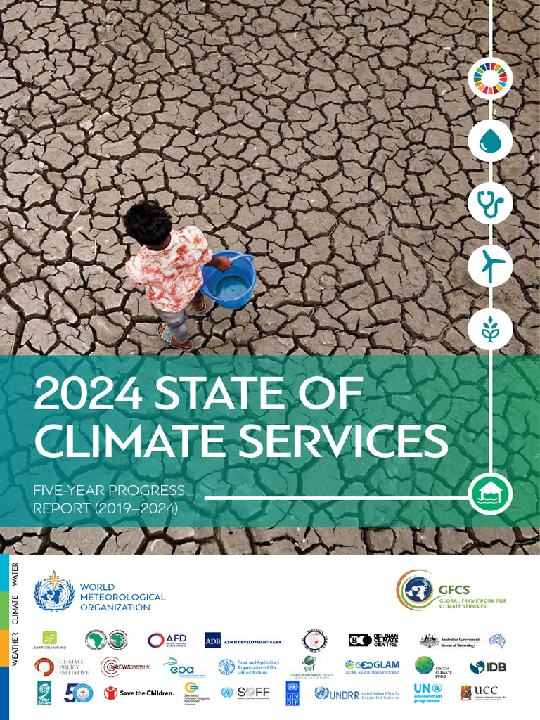 WMO 2024 State of The Climate Services | PDF