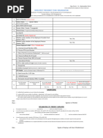 WAPDA Pension Application Form | PDF | Pension | Retirement