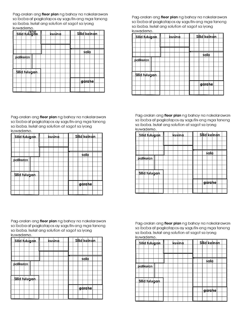 Math - Area Floor Plan | PDF