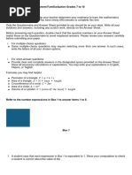 Grade 7-10 Rapid Math Assessment Guide | PDF | Triangle | Area