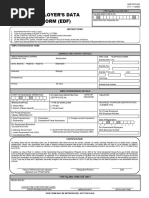 Employer's Data Form (EDF) 2025 | PDF | U.S. Securities And Exchange ...