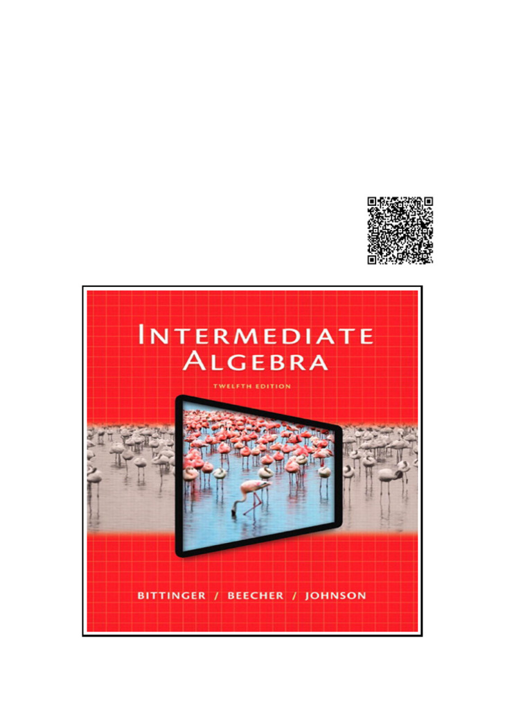 Intermediate Algebra 12th Edition by Marvin L. Bittinger | PDF ...