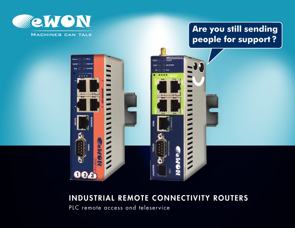 Ewon Cosy Brochure | PDF | Virtual Private Network | Modem