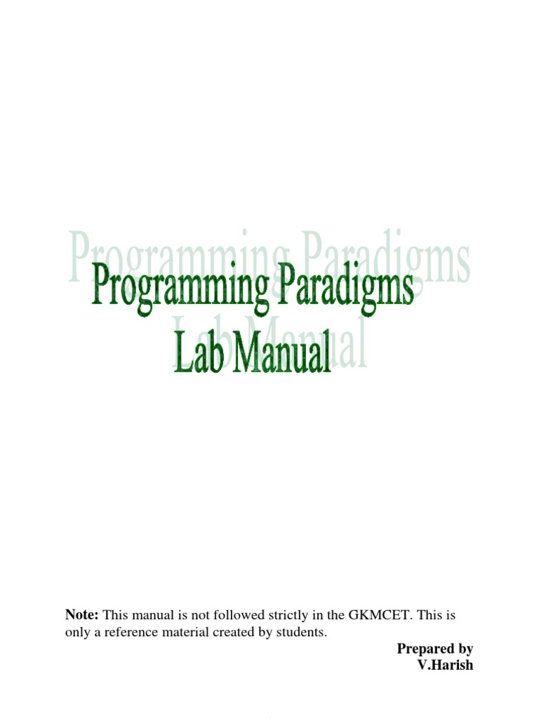 Java Lab Manual Method Computer Programming C Programming Language