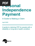 PIP Activities, Descriptors, and Points | PDF | Wellness | Medical