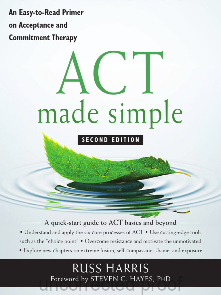 Chapter 4 of Second Edition of ACT Made Simple | PDF | Thought | Anxiety